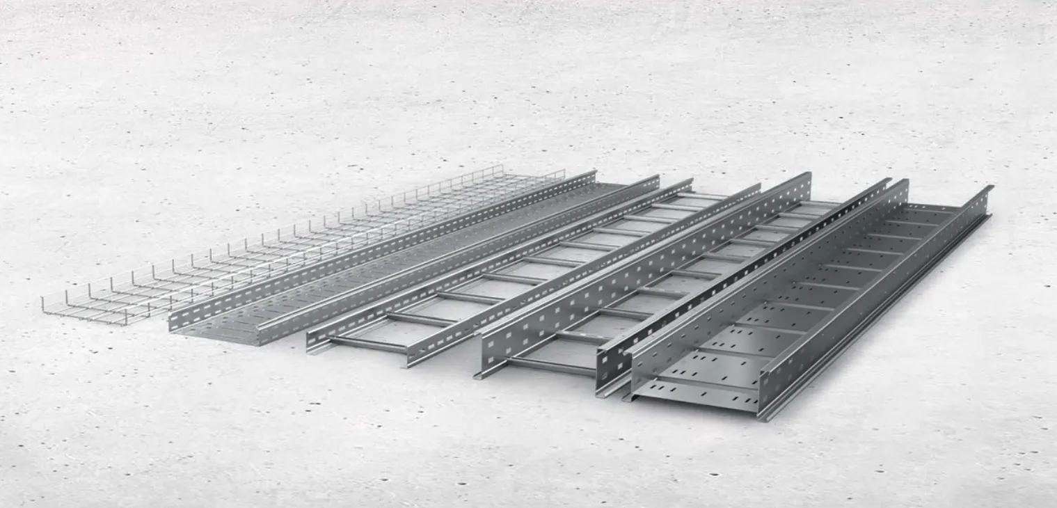 Kabeltragsysteme von ROWA-MOSER – Alu-Kabelleitern, Kabelrinnen & mehr | ROWA - Moser GmbH